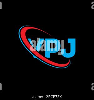 VPJ logo. VPJ letter. VPJ letter logo design. Initials VPJ logo linked ...