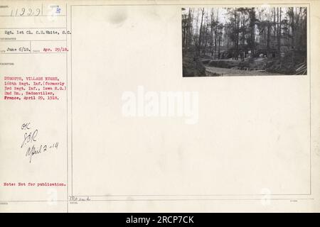American soldiers from the 168th Regiment of the Infantry, previously ...