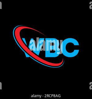 WBC logo. WBC letter. WBC letter logo design. Initials WBC logo linked ...