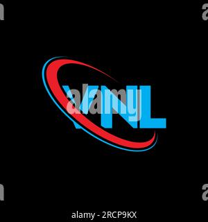 VNL logo. VNL letter. VNL letter logo design. Initials VNL logo linked ...