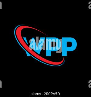 WPP logo. WPP letter. WPP letter logo design. Initials WPP logo linked ...