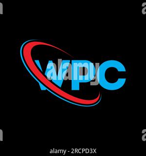 WPC logo. WPC letter. WPC letter logo design. Initials WPC logo linked ...