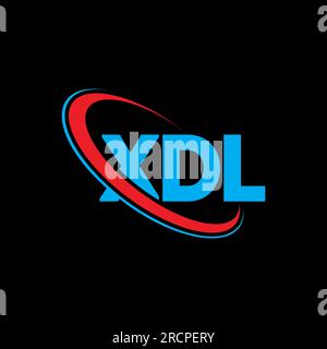 XDL logo. XDL letter. XDL letter logo design. Initials XDL logo linked ...