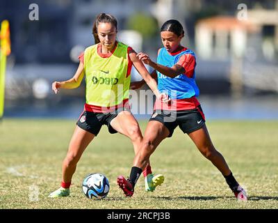 Marie-Yasmine Alidou of Canada during a training session during their ...