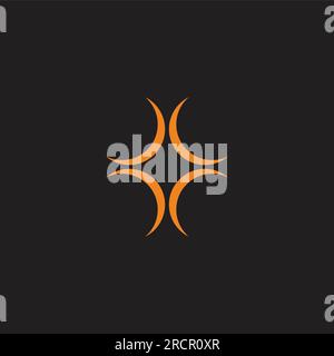 plus sickle moon medical logo vector Stock Vector Image & Art - Alamy