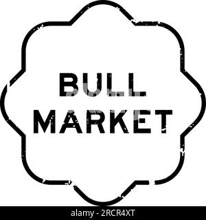 Grunge black bear market word rubber seal stamp on wthie background Stock Vector Image & Art - Alamy