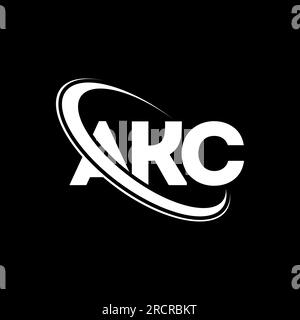 AKC logo. AKC letter. AKC letter logo design. Initials AKC logo linked ...