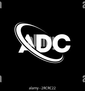 ADC logo. ADC letter. ADC letter logo design. Initials ADC logo linked ...