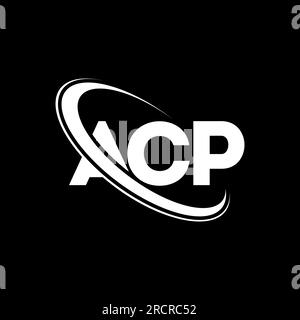 ACP logo. ACP letter. ACP letter logo design. Intitials ACP logo linked ...