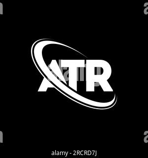 ATR logo. ATR letter. ATR letter logo design. Initials ATR logo linked ...