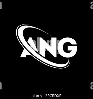ANG circle letter logo design with circle and ellipse shape. ANG ... ANG circle letter logo design with circle and ellipse shape. ANG ...