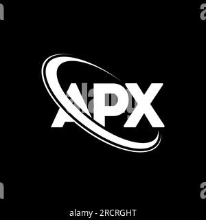 APX logo. APX letter. APX letter logo design. Initials APX logo linked ...