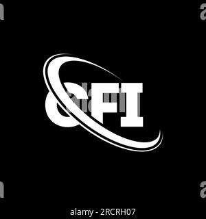 CFI logo. CFI letter. CFI letter logo design. Initials CFI logo linked ...