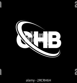 CHB logo. CHB letter. CHB letter logo design. Initials CHB logo linked ...