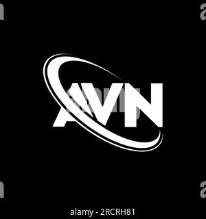 AVN logo. AVN letter. AVN letter logo design. Initials AVN logo linked ...