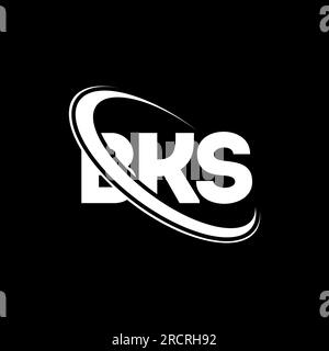 BKS logo. BKS letter. BKS letter logo design. Initials BKS logo linked ...