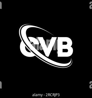 CVB logo. CVB letter. CVB letter logo design. Initials CVB logo linked ...