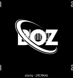 BOZ logo. BOZ letter. BOZ letter logo design. Initials BOZ logo linked ...