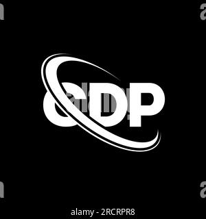 CDP logo. CDP letter. CDP letter logo design. Initials CDP logo linked ...