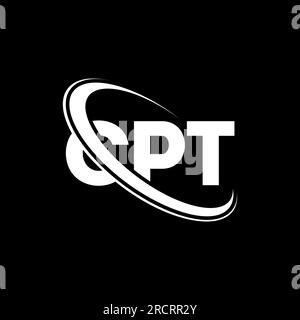 CPT logo. CPT letter. CPT letter logo design. Initials CPT logo linked ...