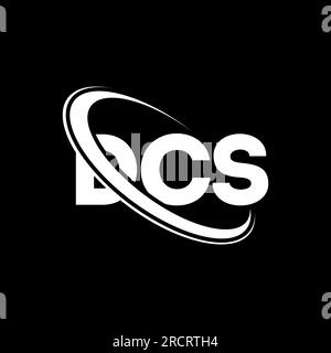 DCS logo. DCS letter. DCS letter logo design. Initials DCS logo linked ...