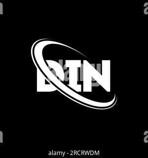 DIN logo. DIN letter. DIN letter logo design. Initials DIN logo linked ...