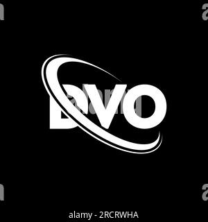 DVO logo. DVO letter. DVO letter logo design. Initials DVO logo linked ...