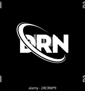 DRN logo. DRN letter. DRN letter logo design. Initials DRN logo linked ...