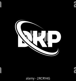 DKP logo. DKP letter. DKP letter logo design. Initials DKP logo linked ...