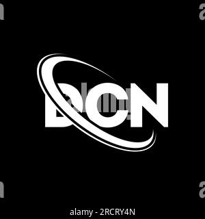 DCN logo. DCN letter. DCN letter logo design. Initials DCN logo linked ...