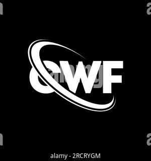 CWF logo. CWF letter. CWF letter logo design. Initials CWF logo linked ...