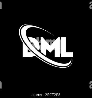 DML logo. DML letter. DML letter logo design. Initials DML logo linked ...
