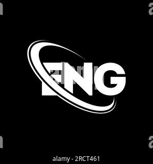 ENG logo. ENG letter. ENG letter logo design. Initials ENG logo linked ...