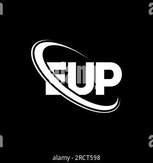 EUP logo. EUP letter. EUP letter logo design. Initials EUP logo linked ...