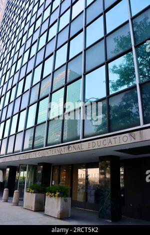 Institute of International Education building on First avenue across ...
