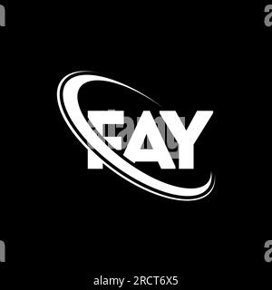 FAY logo. FAY letter. FAY letter logo design. Initials FAY logo linked ...