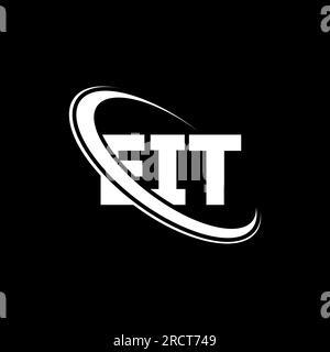 EIT logo. EIT letter. EIT letter logo design. Initials EIT logo linked ...