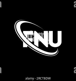 FNU logo. FNU letter. FNU letter logo design. Initials FNU logo linked ...