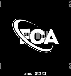 FCA logo. FCA letter. FCA letter logo design. Initials FCA logo linked ...