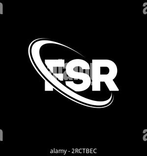 FSR logo. FSR letter. FSR letter logo design. Initials FSR logo linked ...