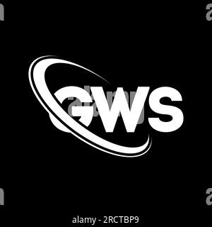 GWS logo. GWS letter. GWS letter logo design. Initials GWS logo linked ...