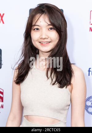 Yusi Liu attends 2023 New York Asian Film Festival Opening Night at ...