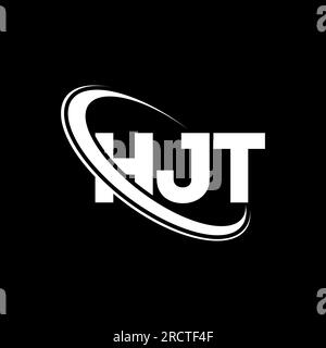 HJT logo. HJT letter. HJT letter logo design. Initials HJT logo linked ...