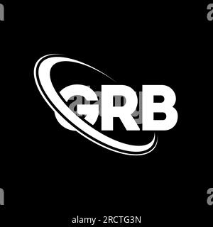 GRB logo. GRB letter. GRB letter logo design. Initials GRB logo linked ...