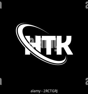 HTK logo. HTK letter. HTK letter logo design. Initials HTK logo linked ...