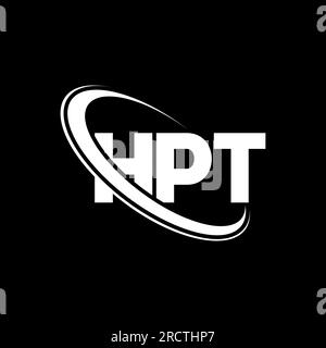 HPT logo. HPT letter. HPT letter logo design. Initials HPT logo linked ...