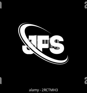 JFS letter logo design for technology company. JFS logo design black ...
