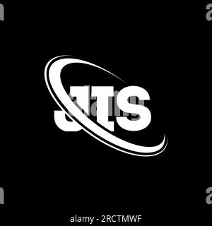 JIS circle letter logo design with circle and ellipse shape. JIS ...