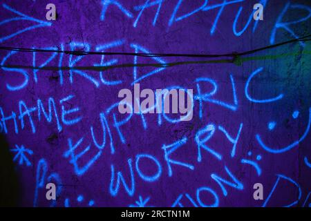 Dark Spectrum, Vivid, Sydney, Australia Stock Photo - Alamy