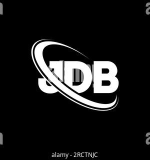 JDB logo. JDB letter. JDB letter logo design. Initials JDB logo linked ...